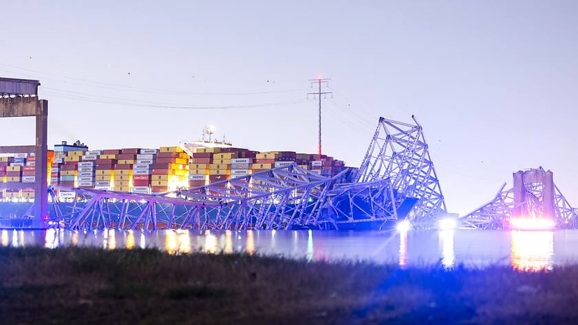 Percuté par un navire, un pont de Baltimore s'effondre | PME